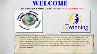 A Sustaınable World With Stem at emaze Presentation