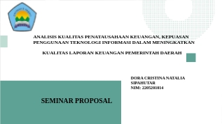 SEMINAR PROPOSAL at emaze Presentation