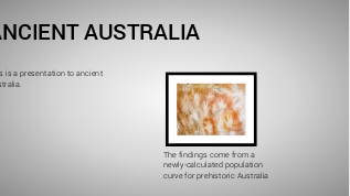ancient australia at emaze Presentation