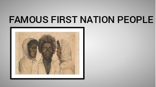 Famous First NAtion people at emaze Presentation