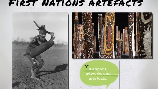 First Nations artefacts at emaze Photo Album