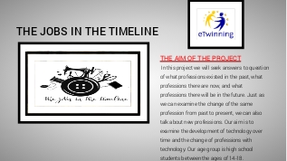 the jobs ın the tımelıne at emaze Presentation