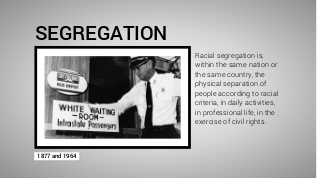 segregation anglais at emaze Presentation