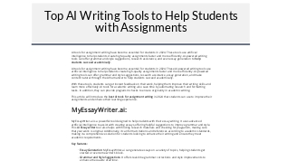 top-ai-writing-tools-to-help-students-with-assignments on emaze
