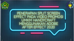 Penerapa Spit Screen at emaze Presentation