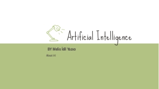 Artificial Intelligence at emaze Presentation