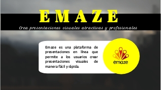 ¿Qué es at emaze Presentation