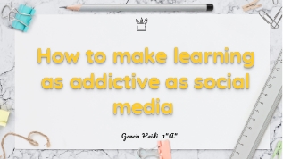 How to make learning as addictive as social at emaze Presentation