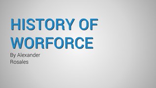 History of Workforce at emaze Presentation