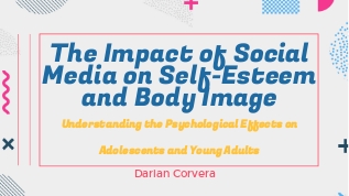The Impact of Social Media on Self-Esteem and Body Image at emaze ...
