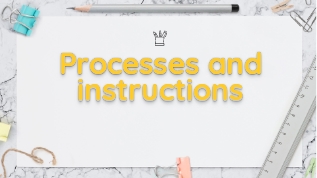 Processes and instructions at emaze Presentation