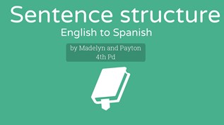 Sentence at emaze Presentation