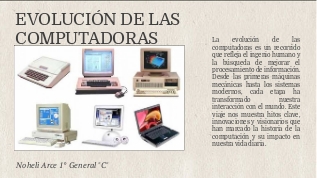 Evolución de las computadoras at emaze Presentation