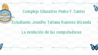 La evolución de las computadoras at emaze Presentation