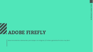 Adobe Firefly at emaze Presentation