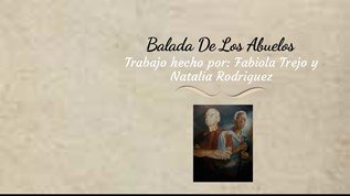 Balada De Los Dos Abuelos at emaze Presentation