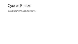 Que es Emaze at emaze Presentation