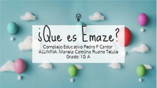 ¿Que es Emaze? at emaze Presentation