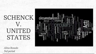 SCHENCK v. UNITED at emaze Presentation