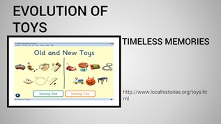 Evolution of toys at emaze Presentation