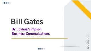 Bill Gates at emaze Presentation