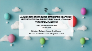 SEMINAR PROPOSAL at emaze Presentation