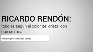 RICARDO RENDÓN at emaze Presentation