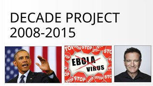 decade project at emaze Presentation