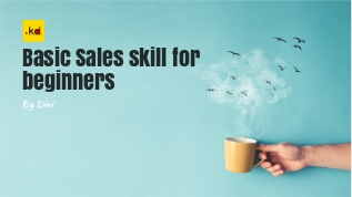 Basic Sales skillfor beginners at emaze Presentation