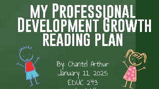 Professional Development reading plan at emaze Presentation