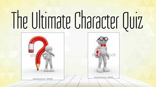 Character Quiz at emaze Presentation