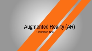 Augmented Reality (AR) at emaze Presentation