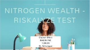 Nitrogen Wealth - Riskalyze Test at emaze Presentation