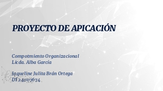 PROYECTO DE APICACIÓN at emaze Presentation