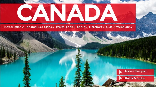 Canada at emaze Presentation