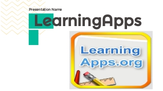LearningApps at emaze Presentation