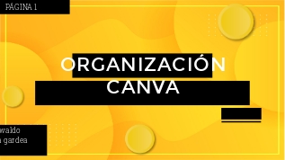 CANVA ORGANIZATION at emaze Presentation
