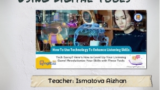 Enhancing Listening Skills Using Digital Tools at emaze Presentation