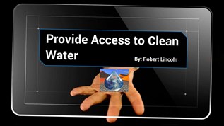 Provide Access to Clean Water at emaze Presentation