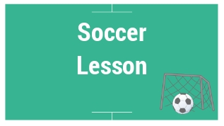 Soccer Lesson at emaze Presentation