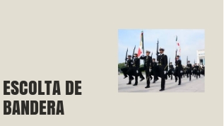 escolta de bandera at emaze Presentation
