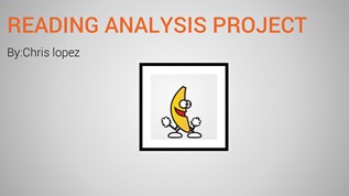 Reading Analysis Project at emaze Presentation