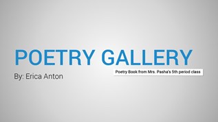 Poetry Gallery at emaze Presentation