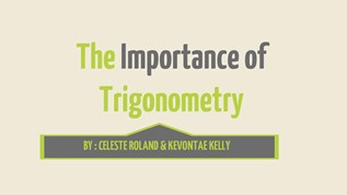 The Importance of trig at emaze Presentation
