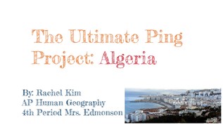 The Ultimate Ping Project at emaze Presentation