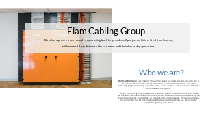 Elam Cabling Group on emaze