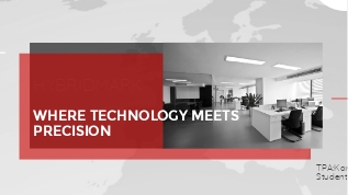 WHERE TECHNOLOGY MEETS PRECISION at emaze Presentation