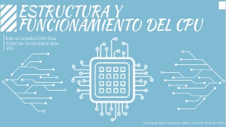 Estructura y funcionamiento del CPU at emaze Presentation