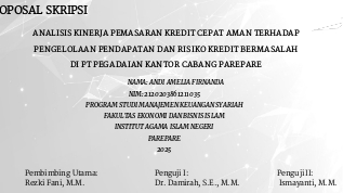 PROPOSAL SKRIPSI at emaze Presentation