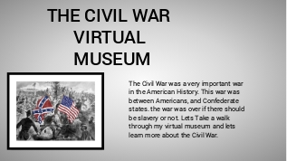 the civil war virtual museum at emaze Presentation